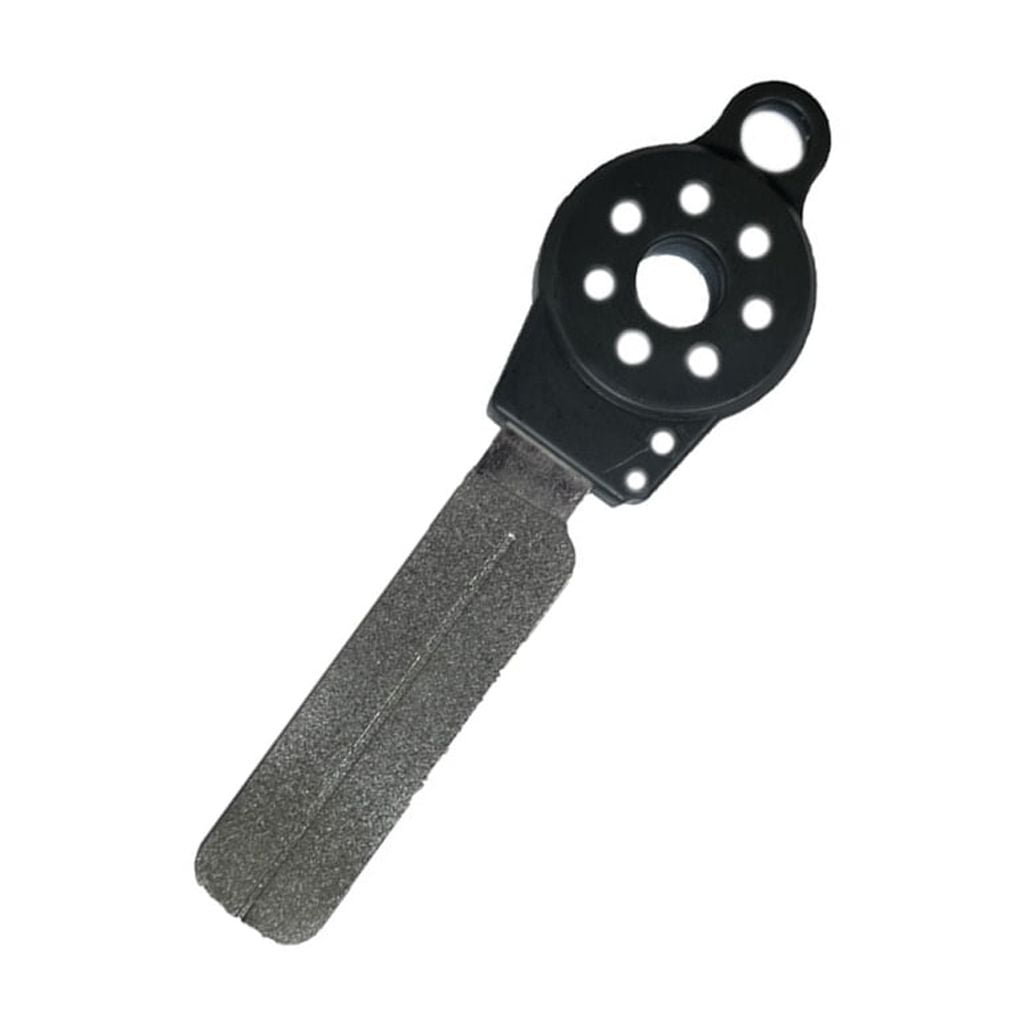 WINDLAND Fish Hook Hone Sharpener Double Side Fish Hook Grinding Stone ...