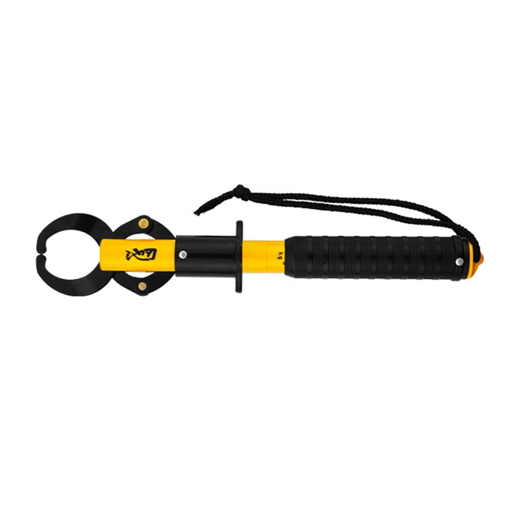 WINDLAND Fishing Lip Grabber with Scale Aluminum Alloys Fishes Grabber ...