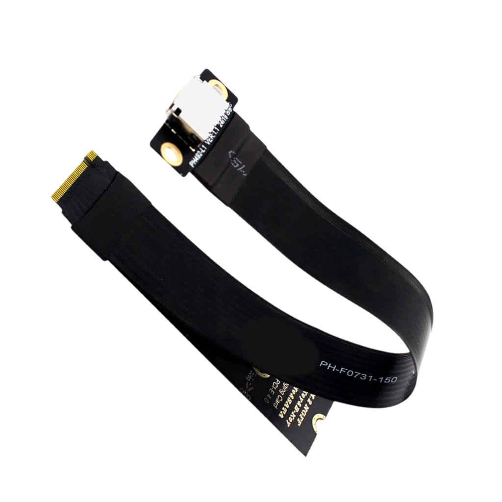 WINDLAND Flexible M.2 NVMe to Oculink SFF-8611 SFF-8612 Extension Cable Wire for Neat Cable ...
