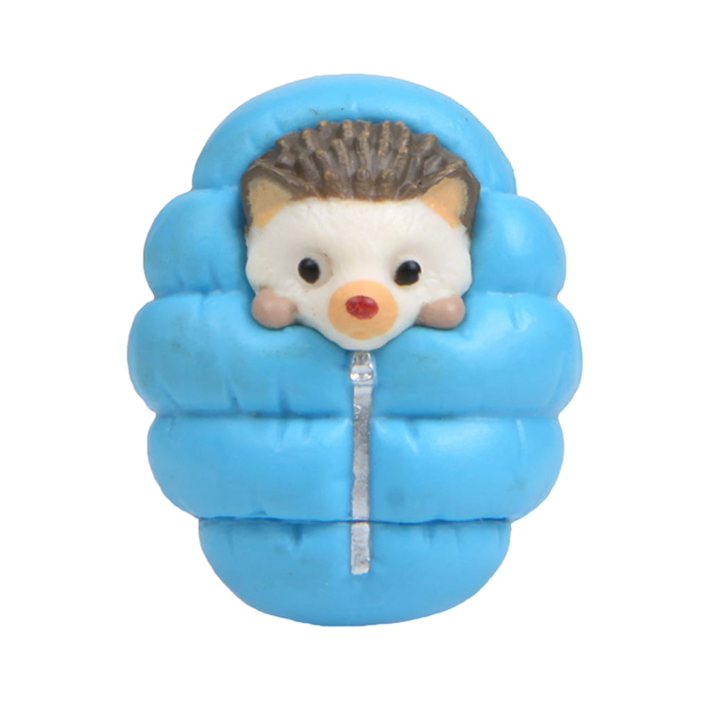WINDLAND Funny Cartoon Hedgehog in Sleepings Bag Statue Cute Animal ...
