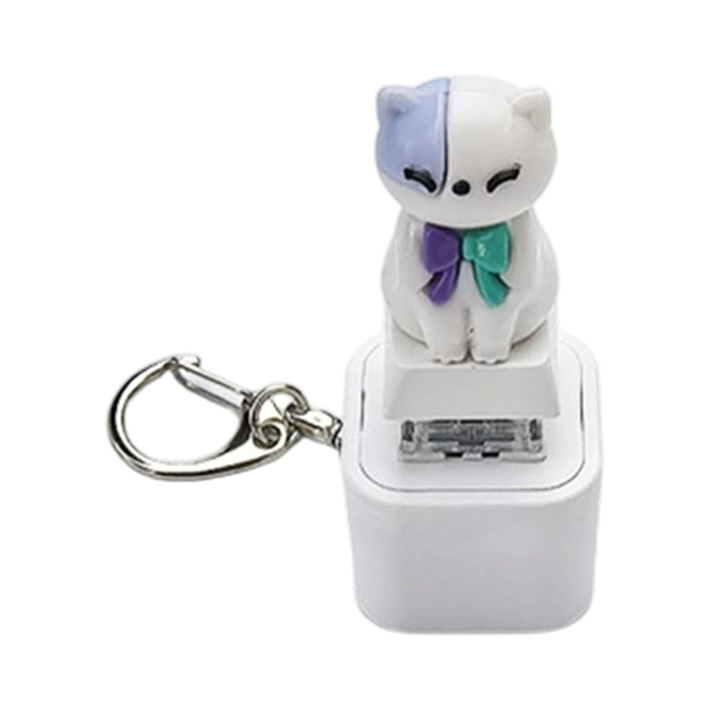 WINDLAND Glowing Keychain With Auditory Feedback Press Button Anxiety ...