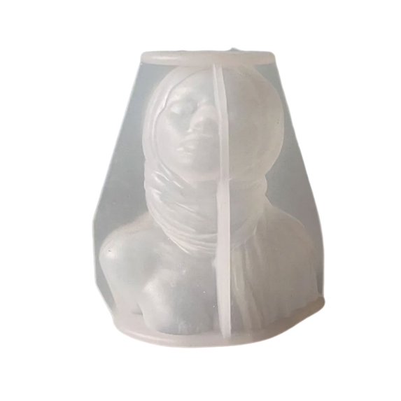 WINDLAND Goddess Art Sculpture Silicone Candle Molds for Making Candle ...