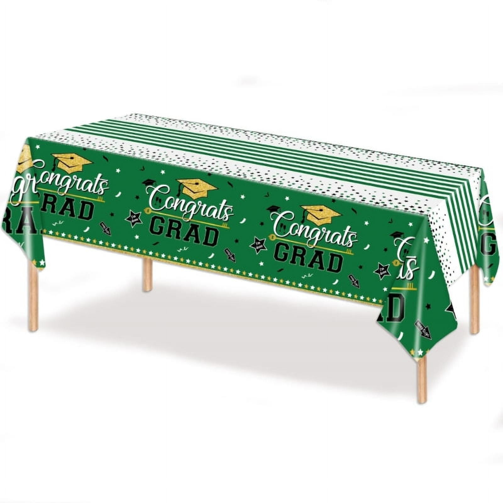 WINDLAND Graduation Tablecloth for Rectangle Tables 54x108" Waterproof ...