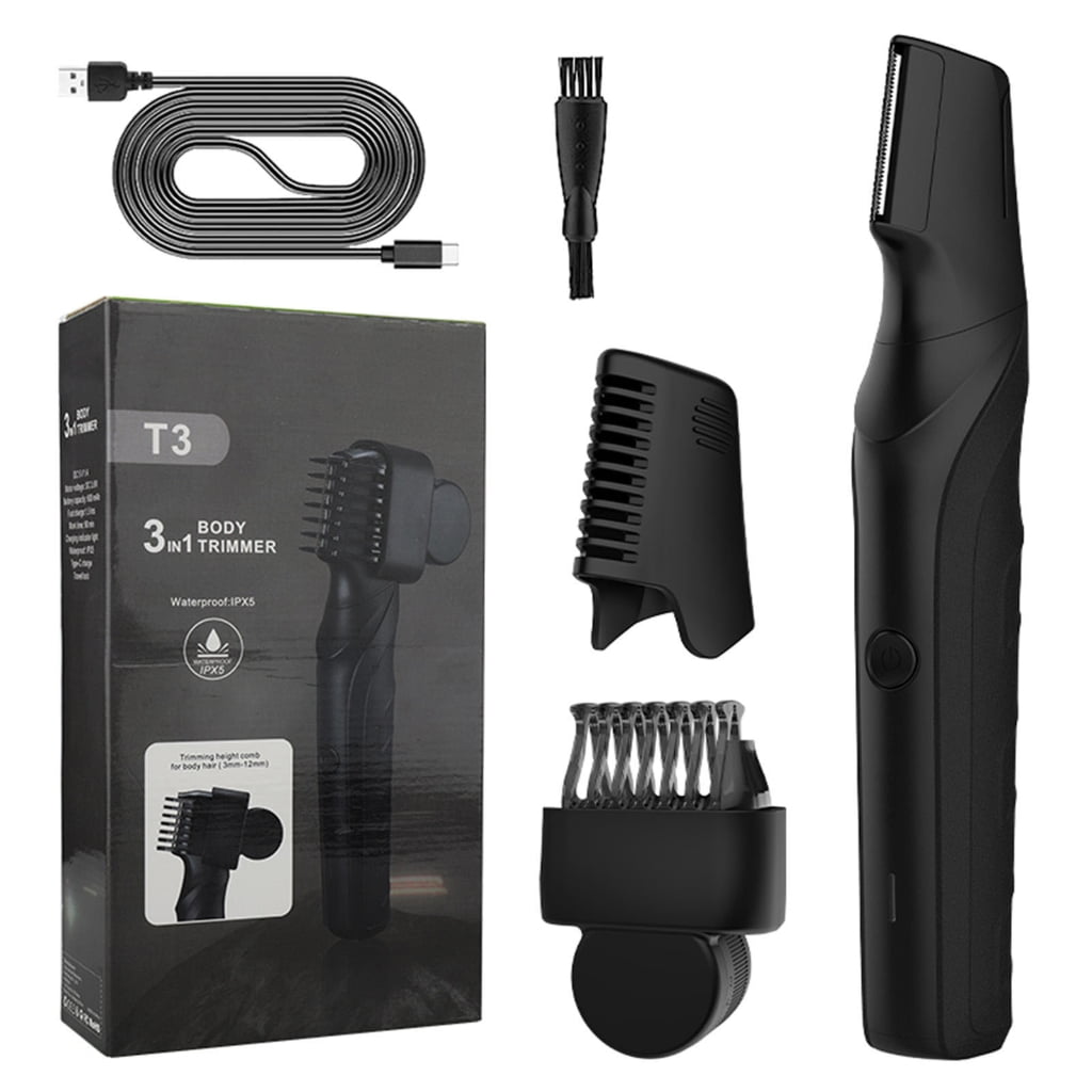 WINDLAND Groin & Body Hair Trimmer for Men Electric Trimmer Pubic ...