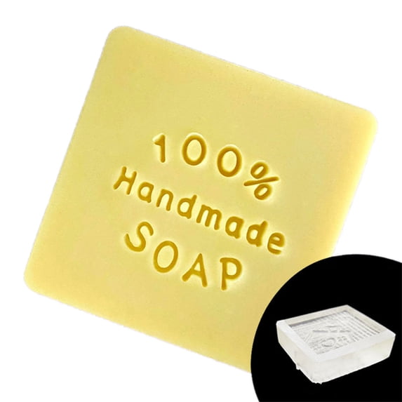 WINDLAND Handmade Soap Words Stamper Personalized Acrylic Transparent ...