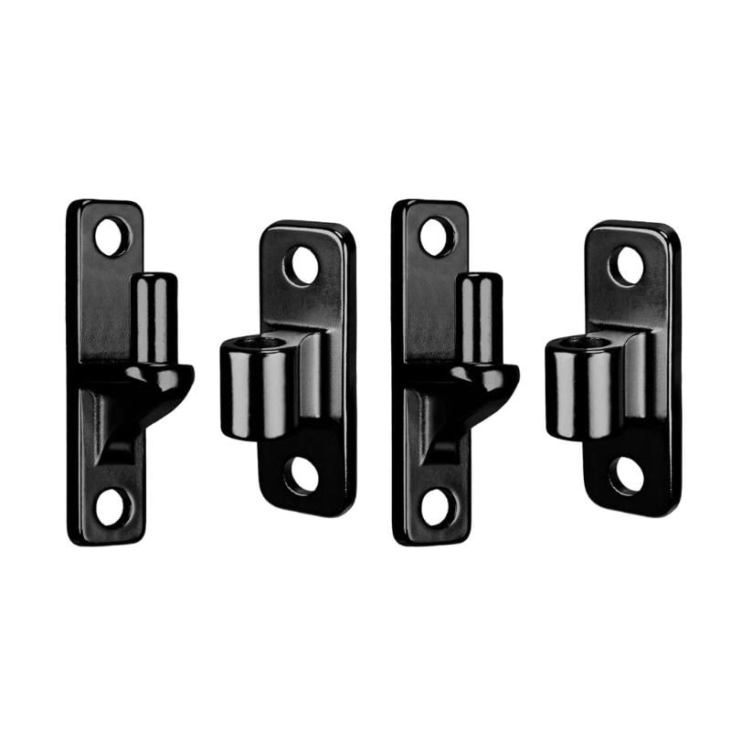 WINDLAND Heavy Duty Steel Gate Hinges Wall Mount Gate Hinges set for ...