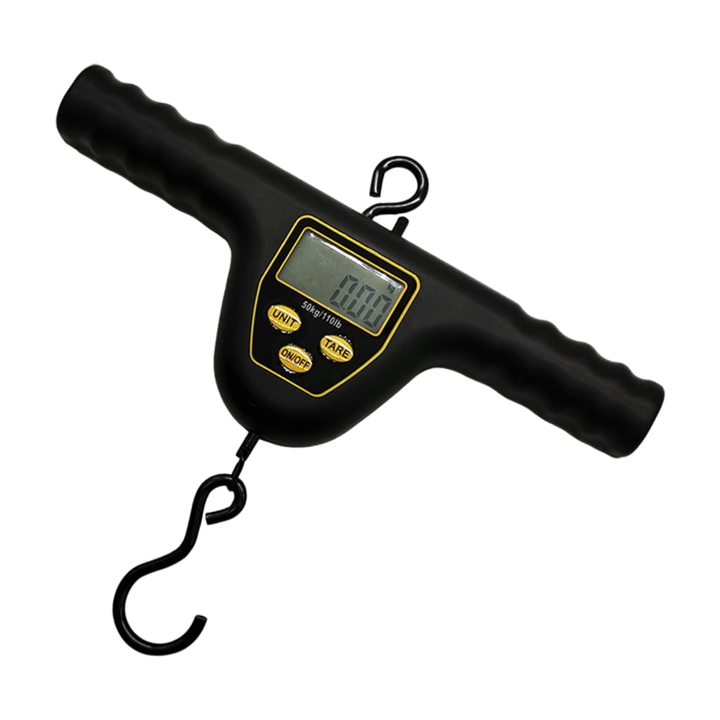 WINDLAND Heavy Type 50kg Fishing Scale Large LCD Screen Auto Off For ...