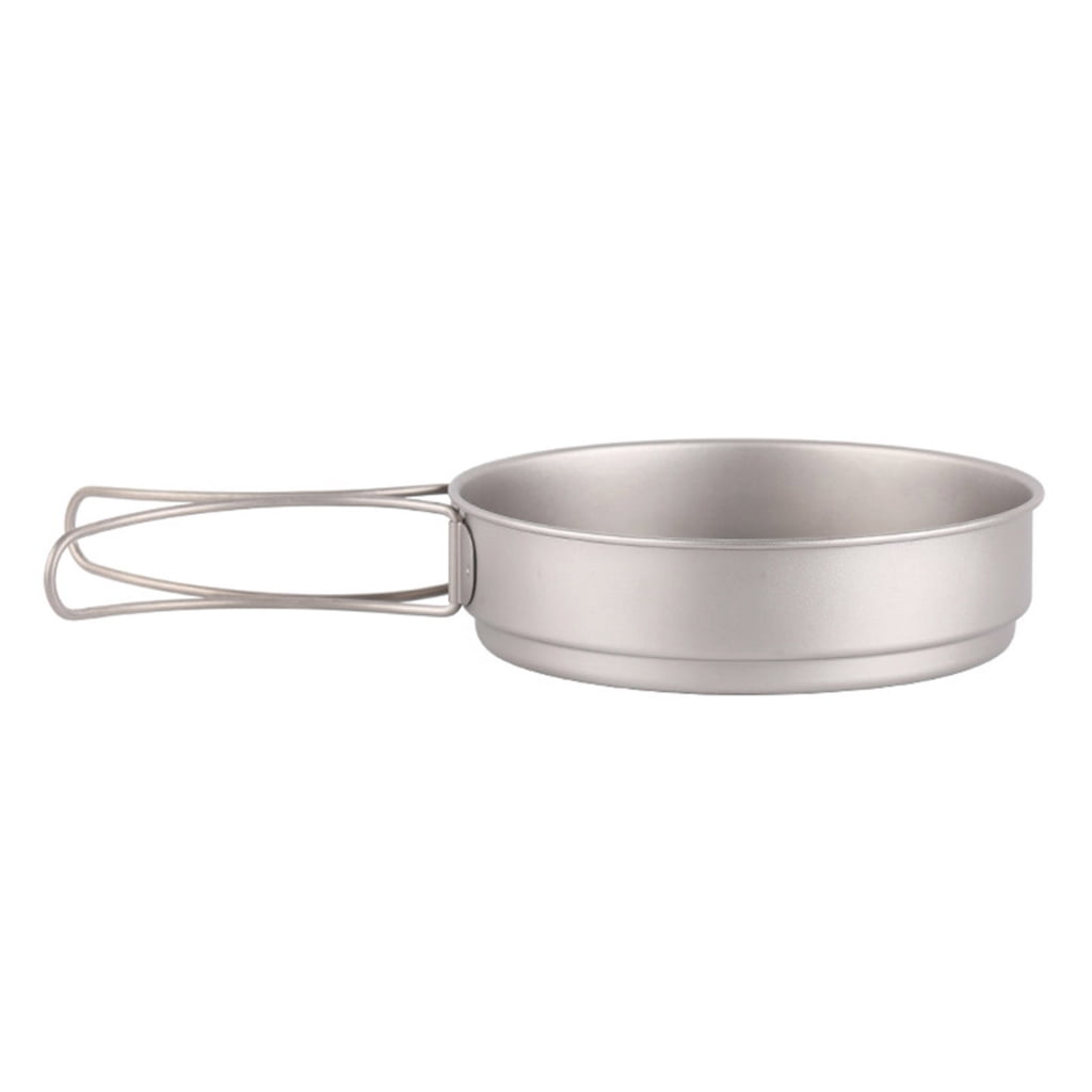 WINDLAND Heavy Type Camping Dish Outdoor Dinnerware Folding Handle ...