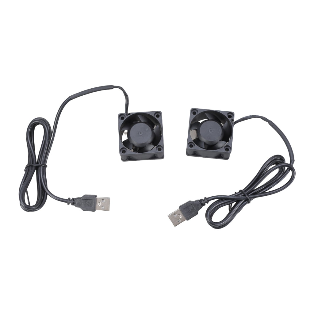 WINDLAND High Airflows 40mm USB Cooling Fan Sleeve Bearing Rubber Feet ...