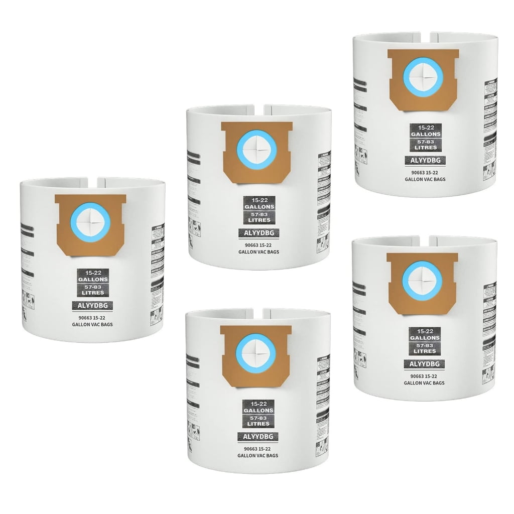 WINDLAND High Efficiency Filtration Vacuum Bags Efficient Particle ...