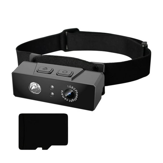 WINDLAND High Resolution Headlamp Camera 1080p Video Recorder with ...