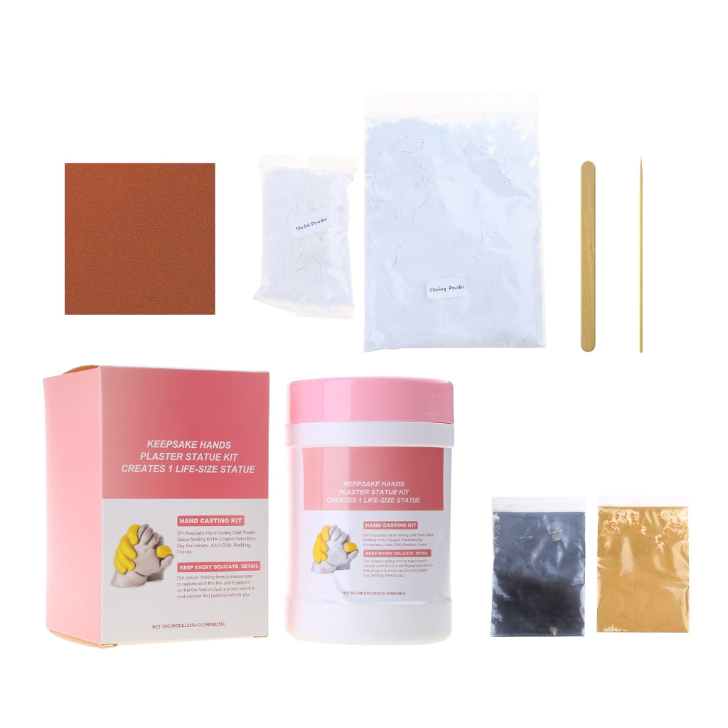 WINDLAND Holding Hands Casting Supplies for Adult Child, with Alginate ...