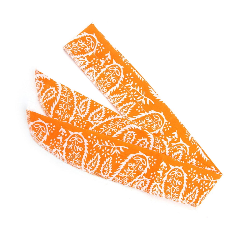 WINDLAND Hot Day Outdoor Dogs Cats Cooling Bandana with Flower Printed ...