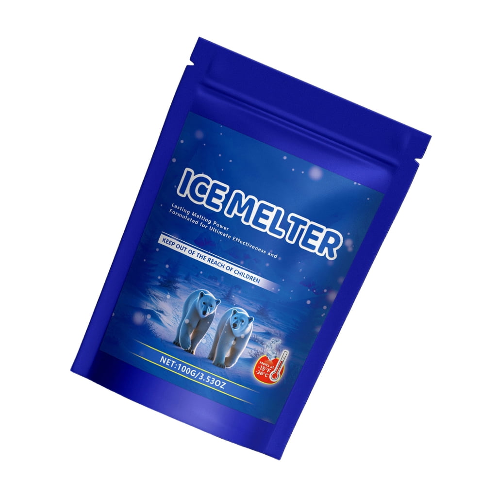 WINDLAND Ice and Snow Melter,Fast Acting Ice Melter Melting Ice on ...