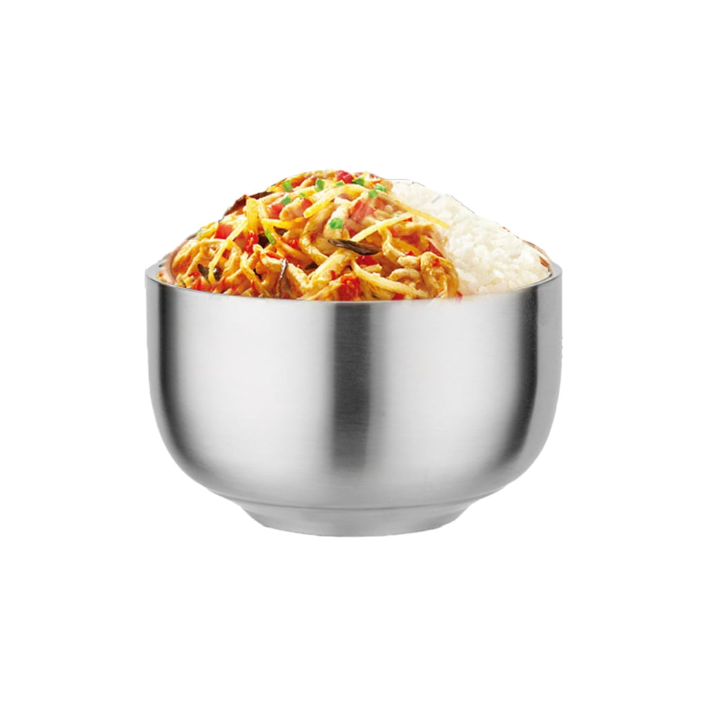 WINDLAND Insulated Wall Bowl Soup Bowl 12/13cm Diameter Dishwasher Safe ...