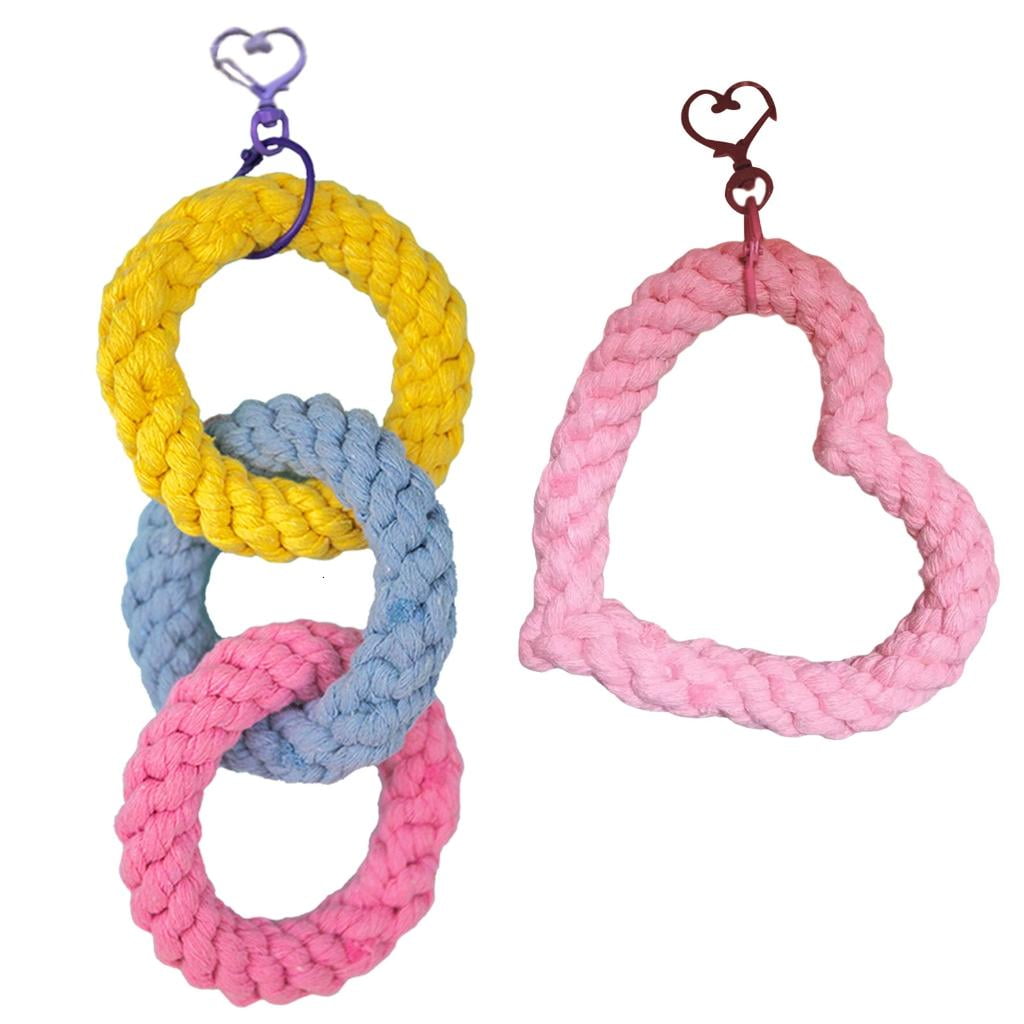 WINDLAND Interactive Pet Cage Swing Toy Climbing Rope for Sugar Glider ...