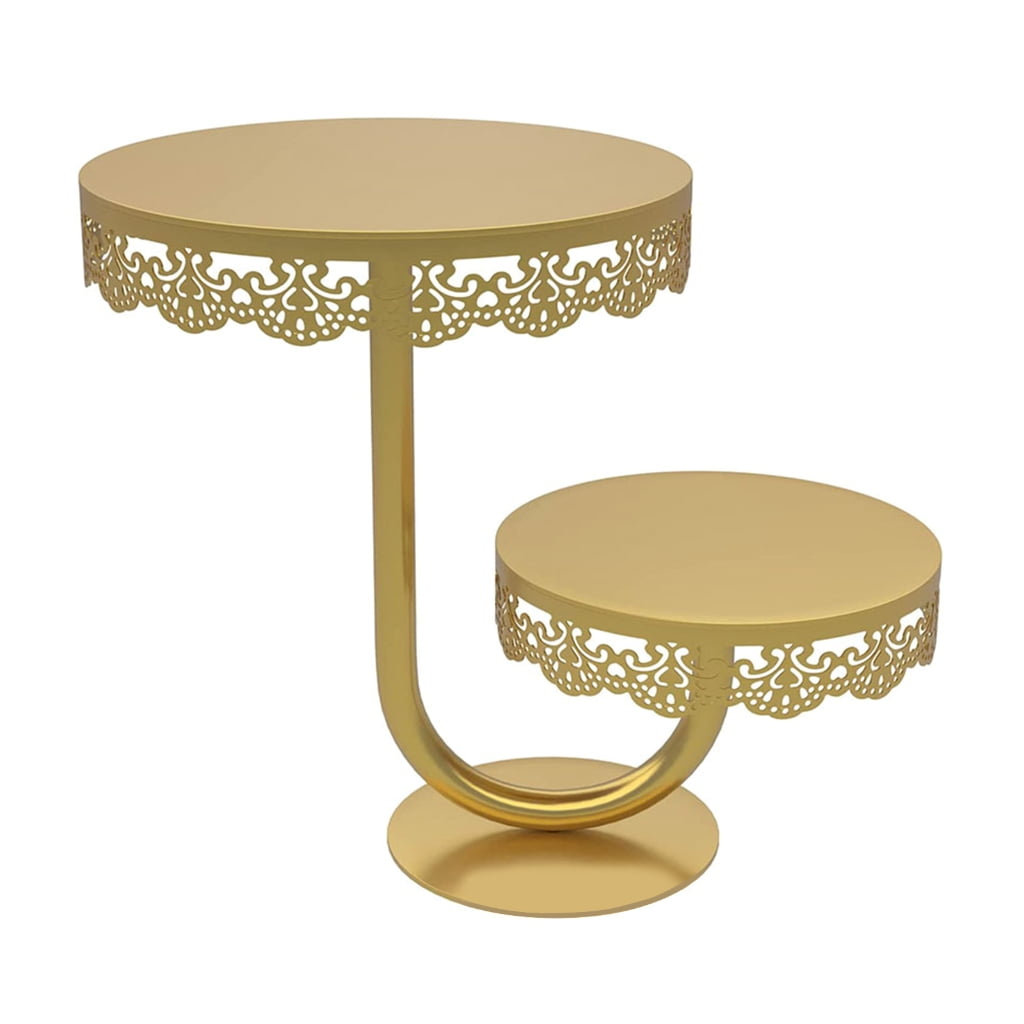 WINDLAND Iron Pastry Display Stand Multi Tiers Round Cake Holder for ...