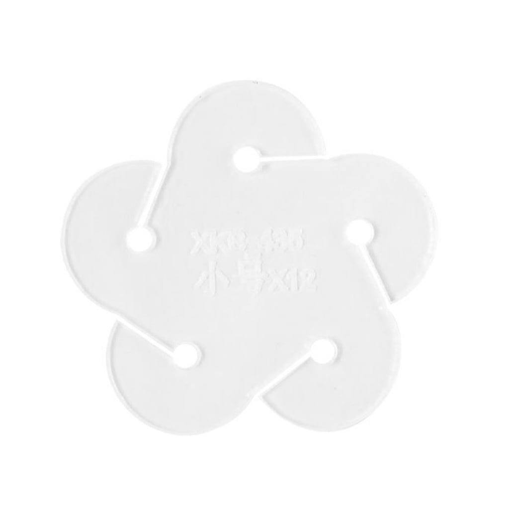 WINDLAND Keychains Pattern Acrylic Stencils, Clear Acrylic Templates ...