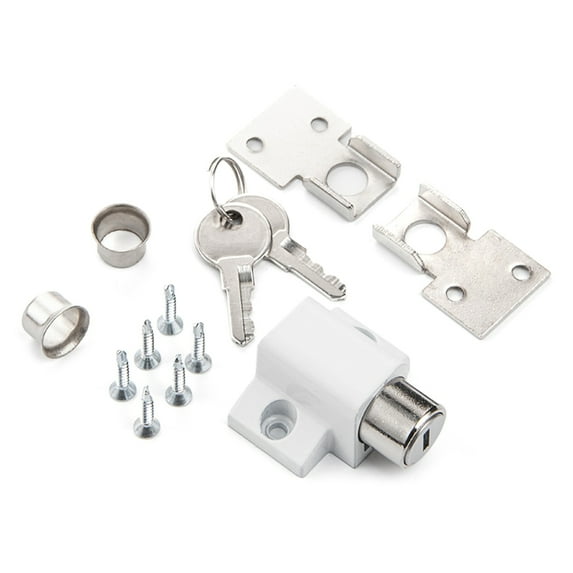 WINDLAND Keyed Metal Window Locks set Adjustable & Not Drill Lock set ...