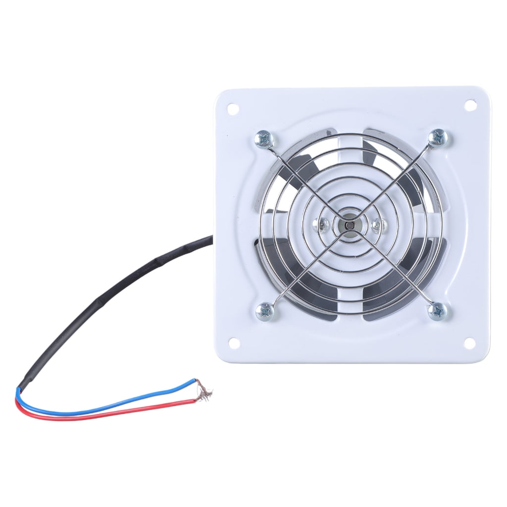 WINDLAND Kitchen and Bathroom Exhaust Fan Wall-Mounted Ventilation Fan ...