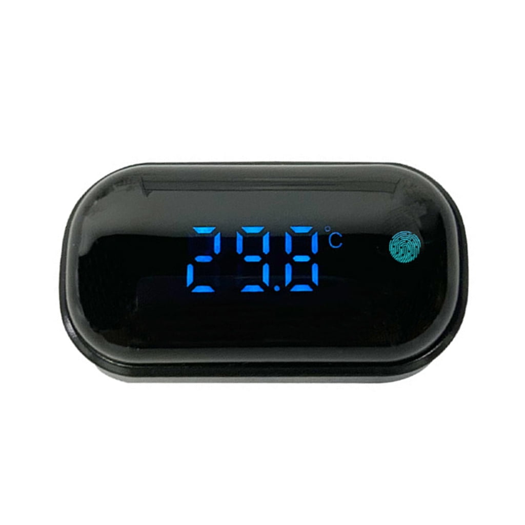 WINDLAND LED Digital Aquarium Thermometers Measure Temperature Meter ...