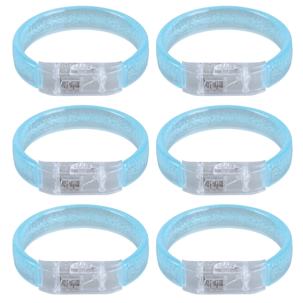 WINDLAND LED Light Up Wristbands Bracelets for Birthday Parties and ...
