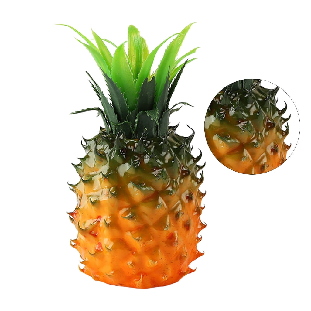 WINDLAND Large Artificial Pineapple Fruit Ornament Fake Pineapple ...
