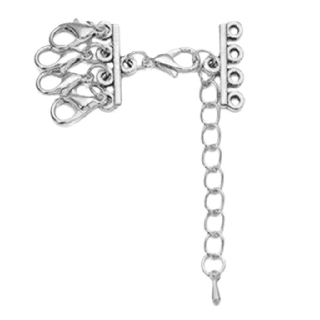 WINDLAND Layering Clasps Bracelet Layering Clasps Multi Tube Lock ...