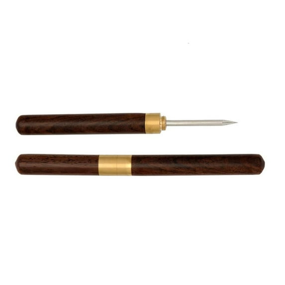 WINDLAND Leather Punching Awl Tool Handle Leather Punching Awl Tool For ...