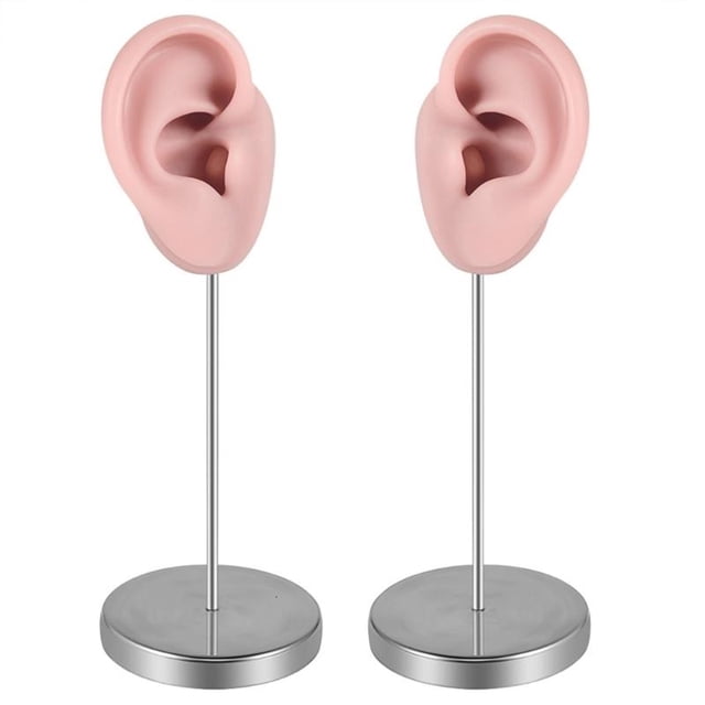 WINDLAND Lifelike Silicone Human Left Right Ear Replicas Realistic Ear ...