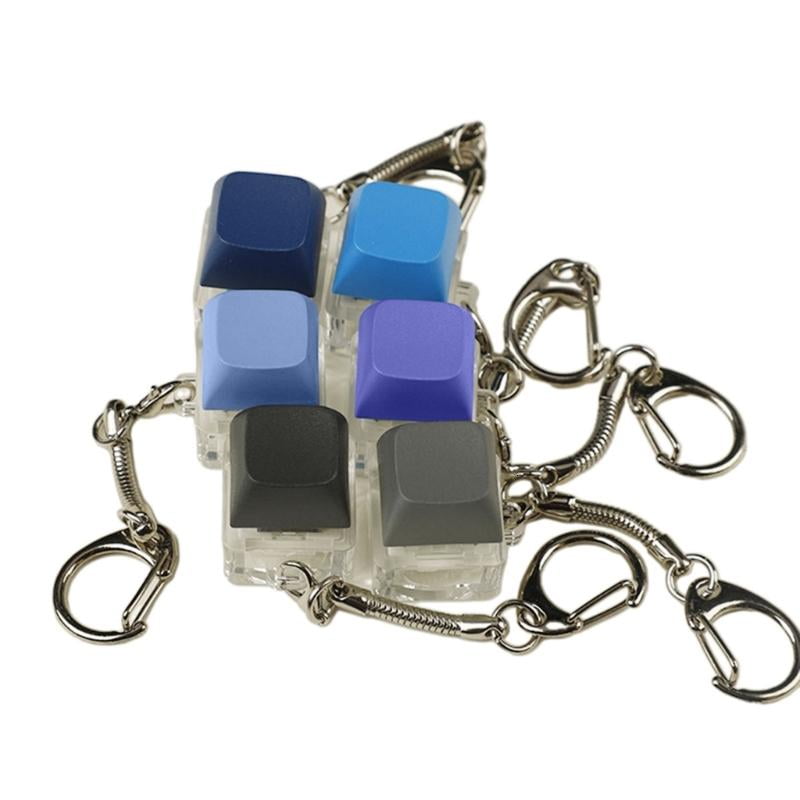 WINDLAND Lightweight Keyboard Toy Keychain Mechanical Keyboard Keychain ...