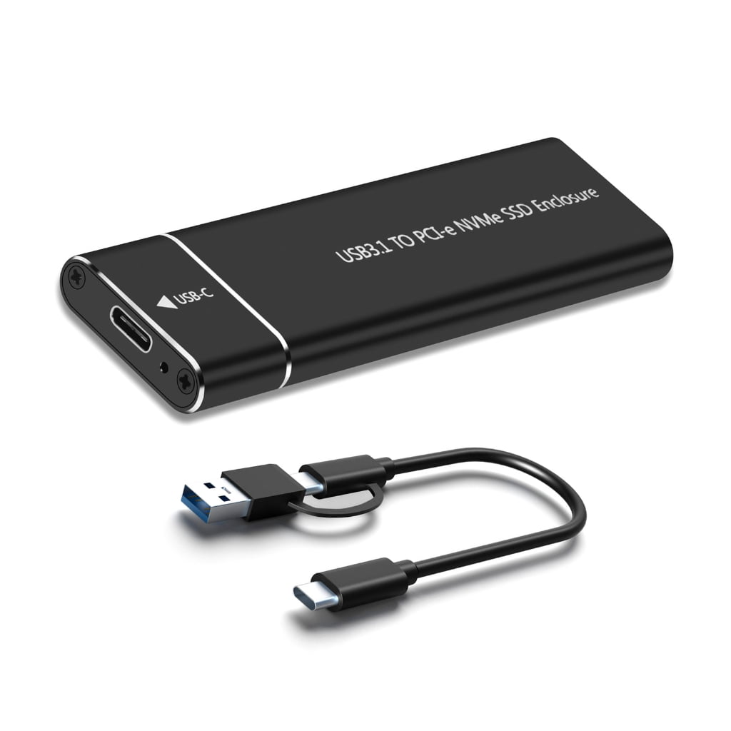WINDLAND Lightweight NVMe SSD Enclosure Case with USB3.1 Boost Transfer ...