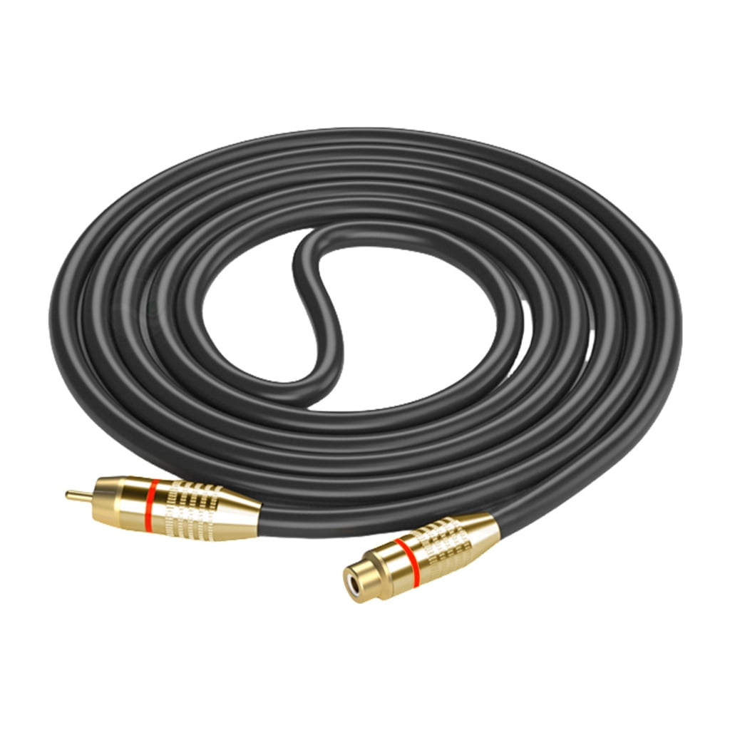 WINDLAND Long Last Extension Cable Male to Female Plugs for Subwoofer ...