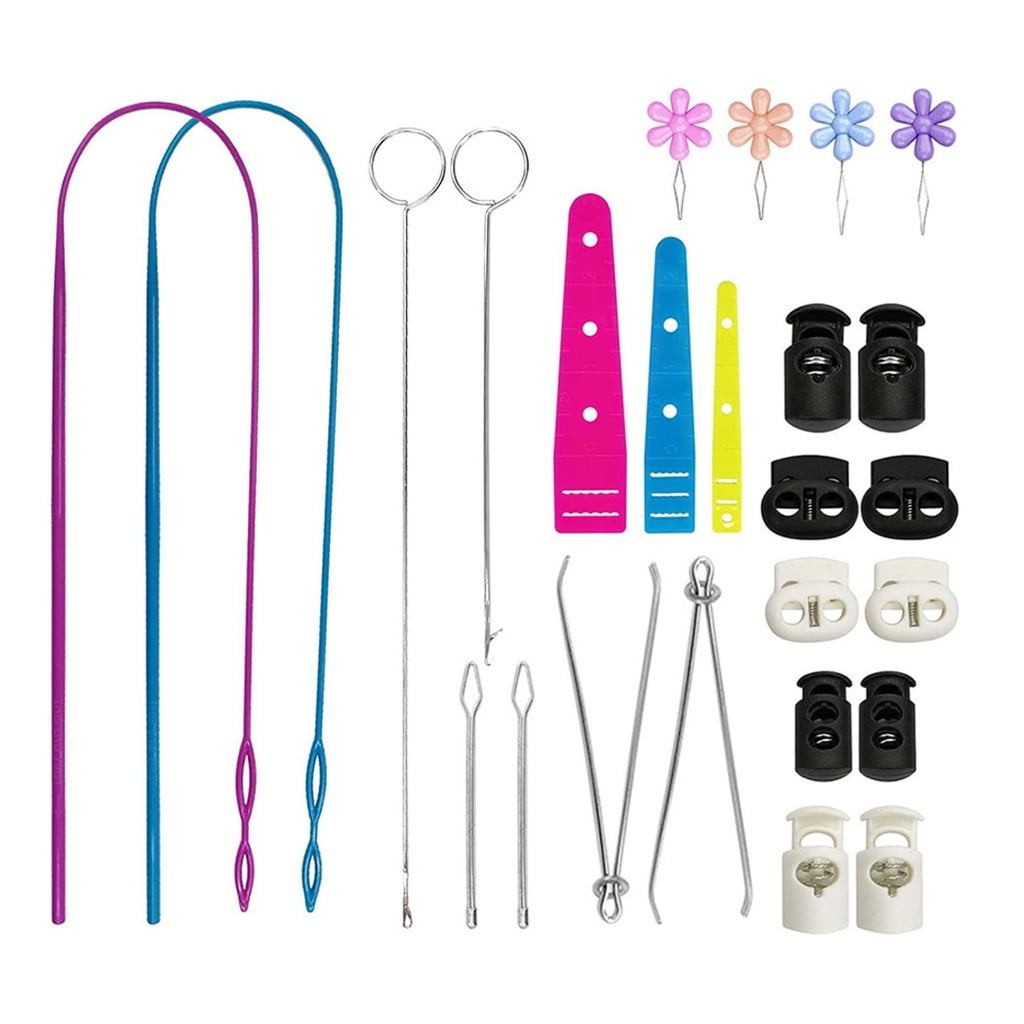 WINDLAND Long Loop Turner Tool Flexible Drawstring Threader Tool ...