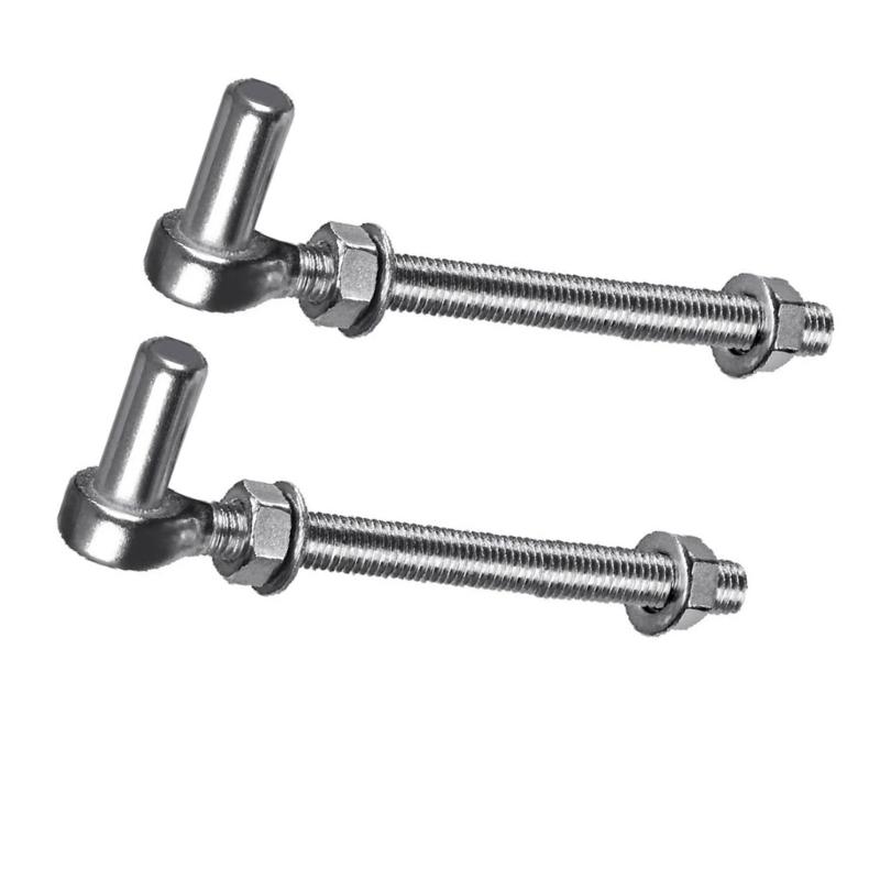 WINDLAND Long service J Bolt Hinges Rustproof Bolt Hinges for Metal ...