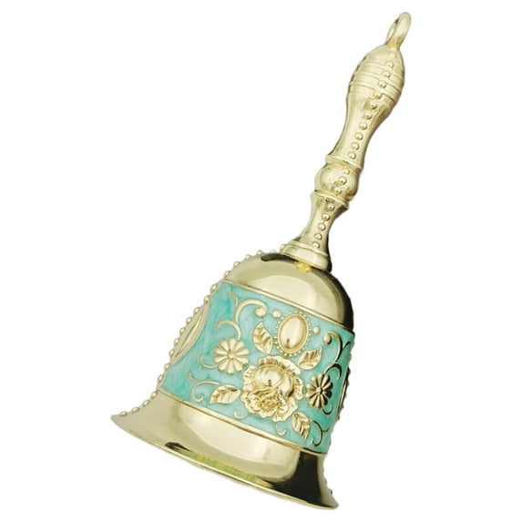 WINDLAND Loud Vintage Metal Call Hand Bells Delicate Designs ...