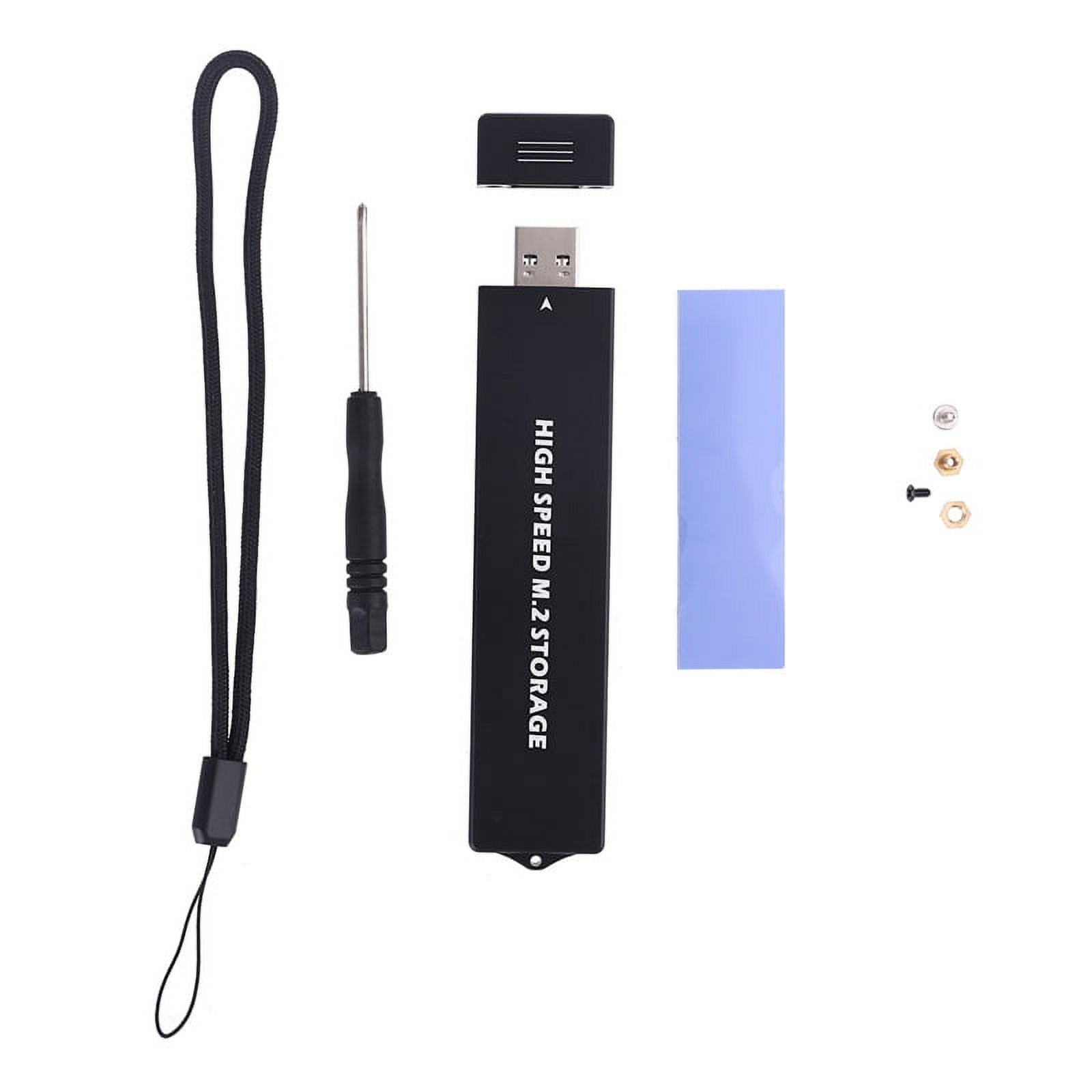 WINDLAND M.2 NVME SSD Enclosure USB 3.1 to PCI-E NVME External SSD Hard ...