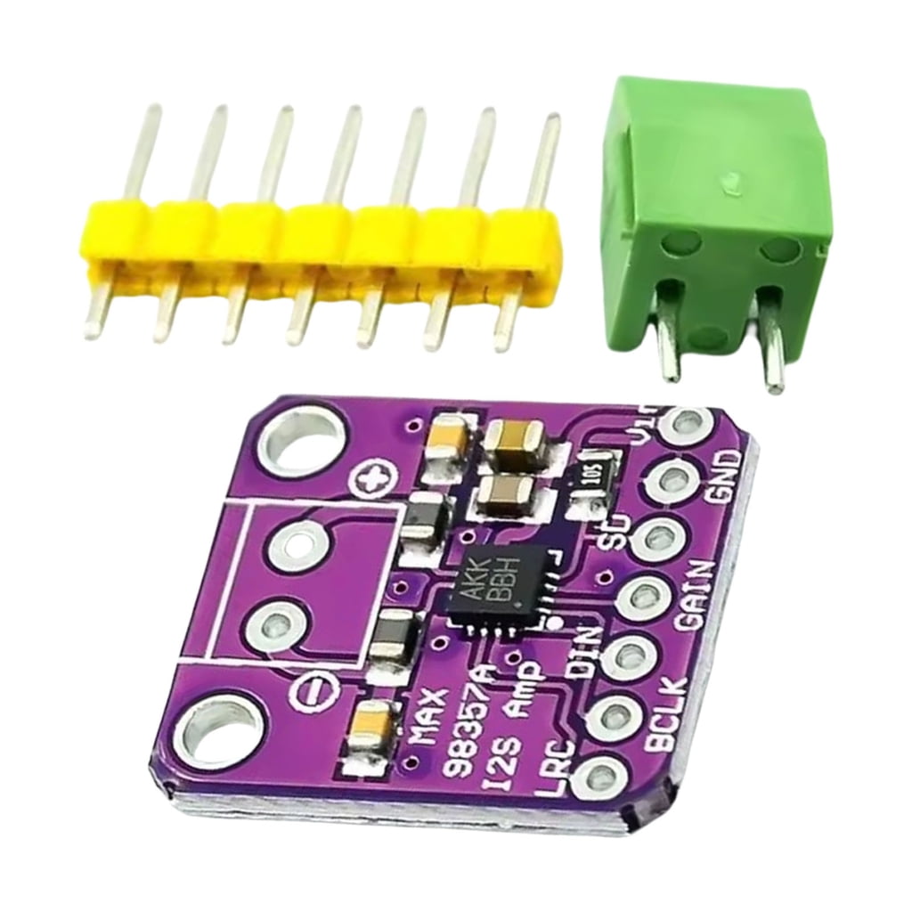WINDLAND MAX98357 I2S 3W Class D Amplifier Board Port Decoding Module ...