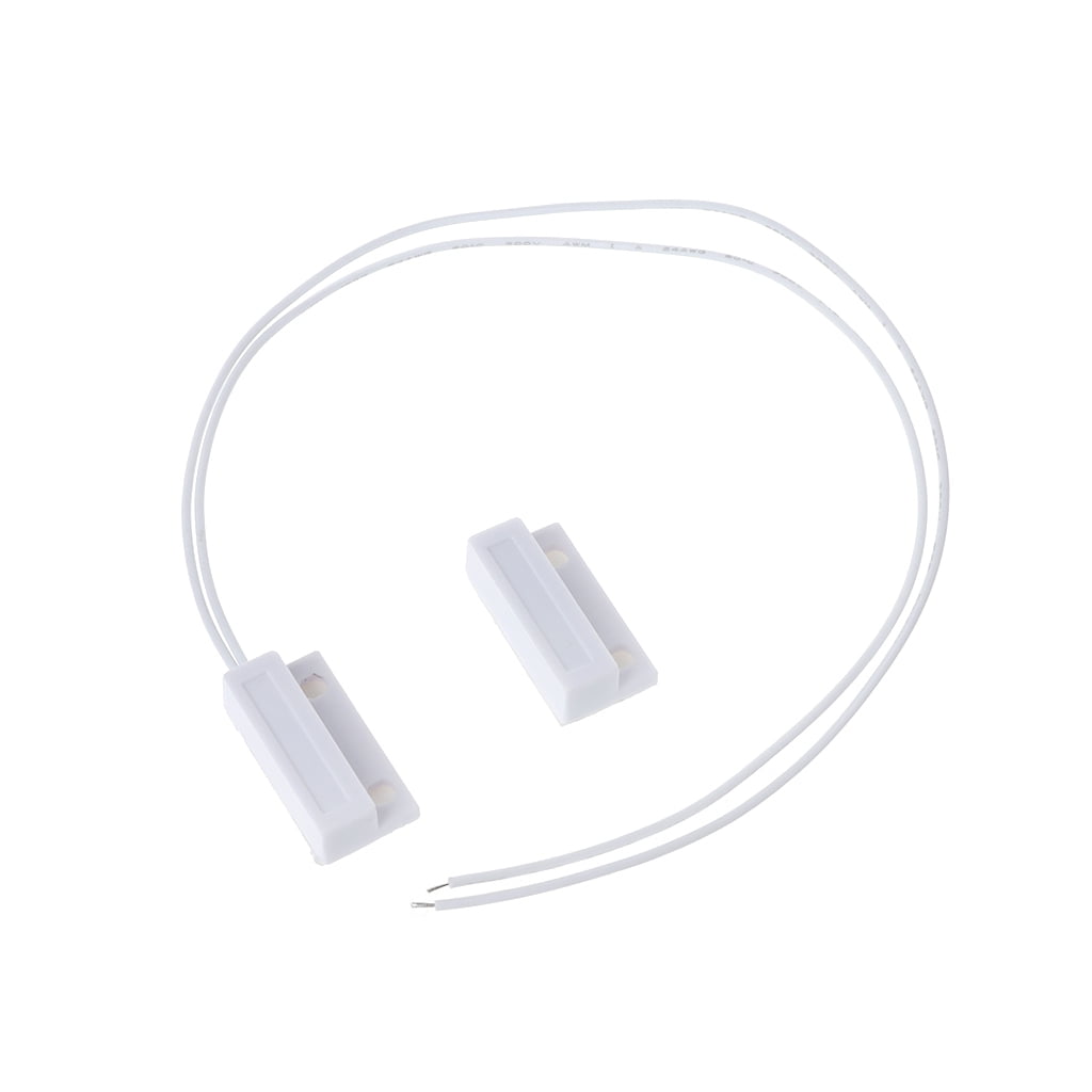 WINDLAND MC-38 Wired Door Window Sensor Wire Magnetic Switch Home Alarm ...