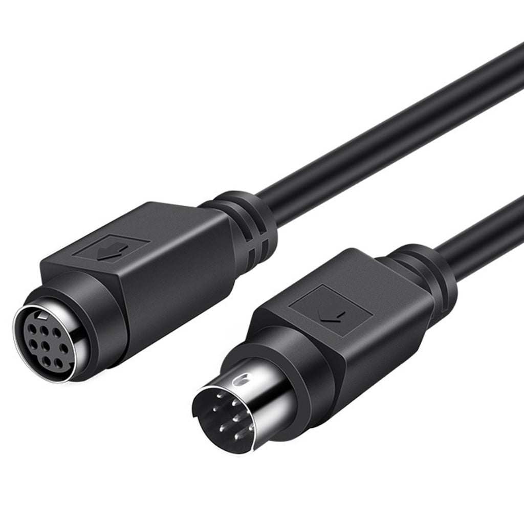 WINDLAND MD8 8PIN Full Copper PLC Servo Programmer Cable Male To Male ...