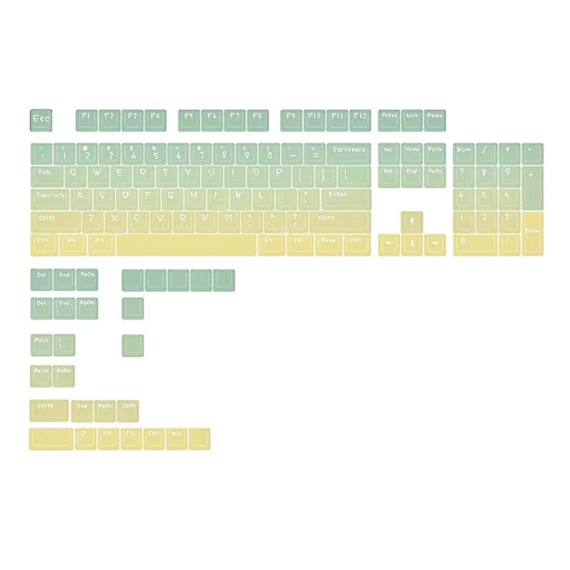 WINDLAND MDA Profile Color Keycaps PBT DyeSublimation Set for ...