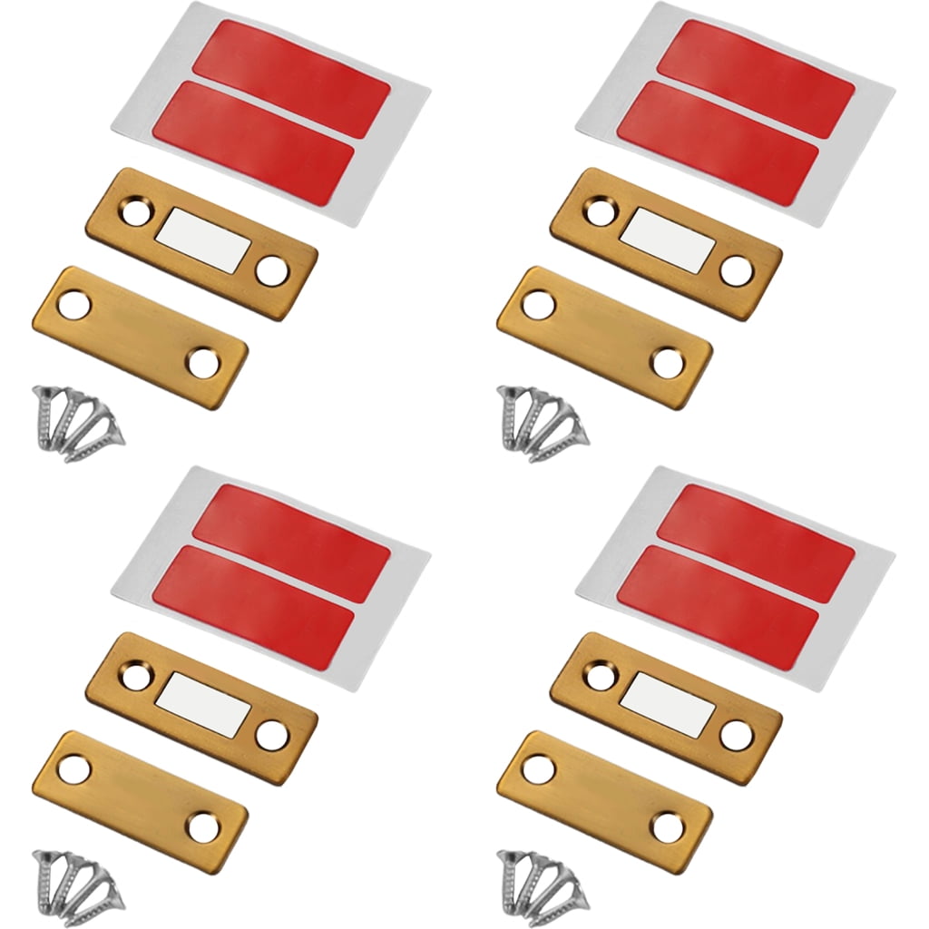 WINDLAND Magnetic Latches set Thin Strong Magnetic Door Catch Latches ...