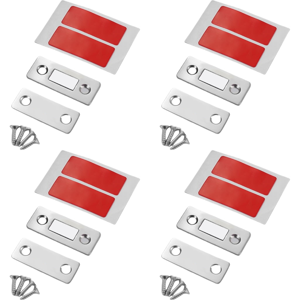 WINDLAND Magnetic Latches set Thin Strong Magnetic Door Catch Latches ...