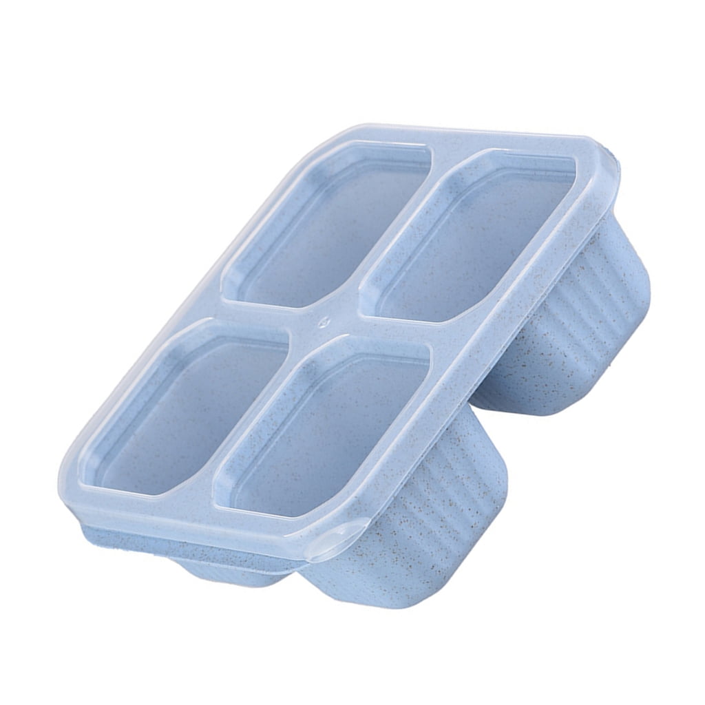 WINDLAND Meal Preparation Box with Individual Compartments Clear Food ...