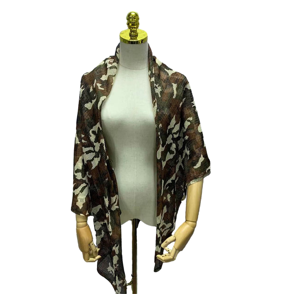 WINDLAND Mens Shemagh Scarves Keffiyeh Square Scarf Camouflage Sniper ...
