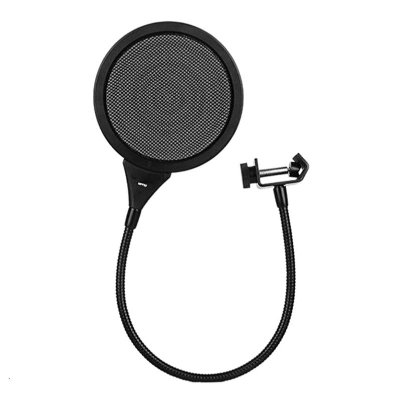 WINDLAND Metal Mesh Popping Filter Microphone Blowout Prevention Net ...