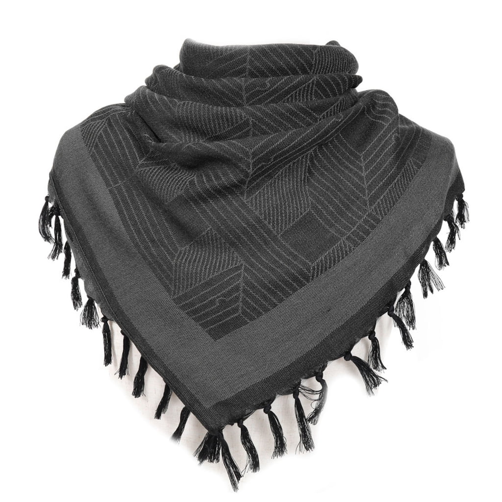 WINDLAND Military Shemagh Desert Windproof Scarf Cotton Blend Scarf for ...