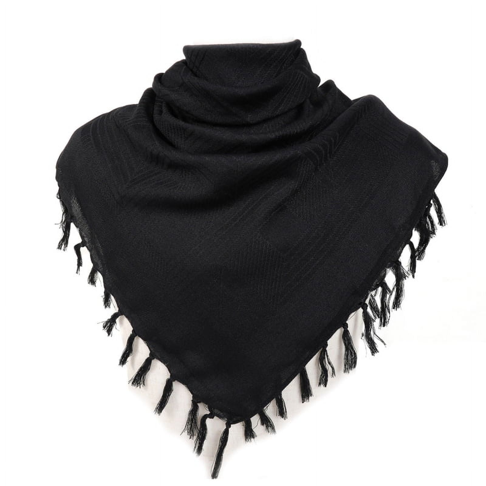 WINDLAND Military Shemagh Desert Windproof Scarf Cotton Blend Scarf for ...