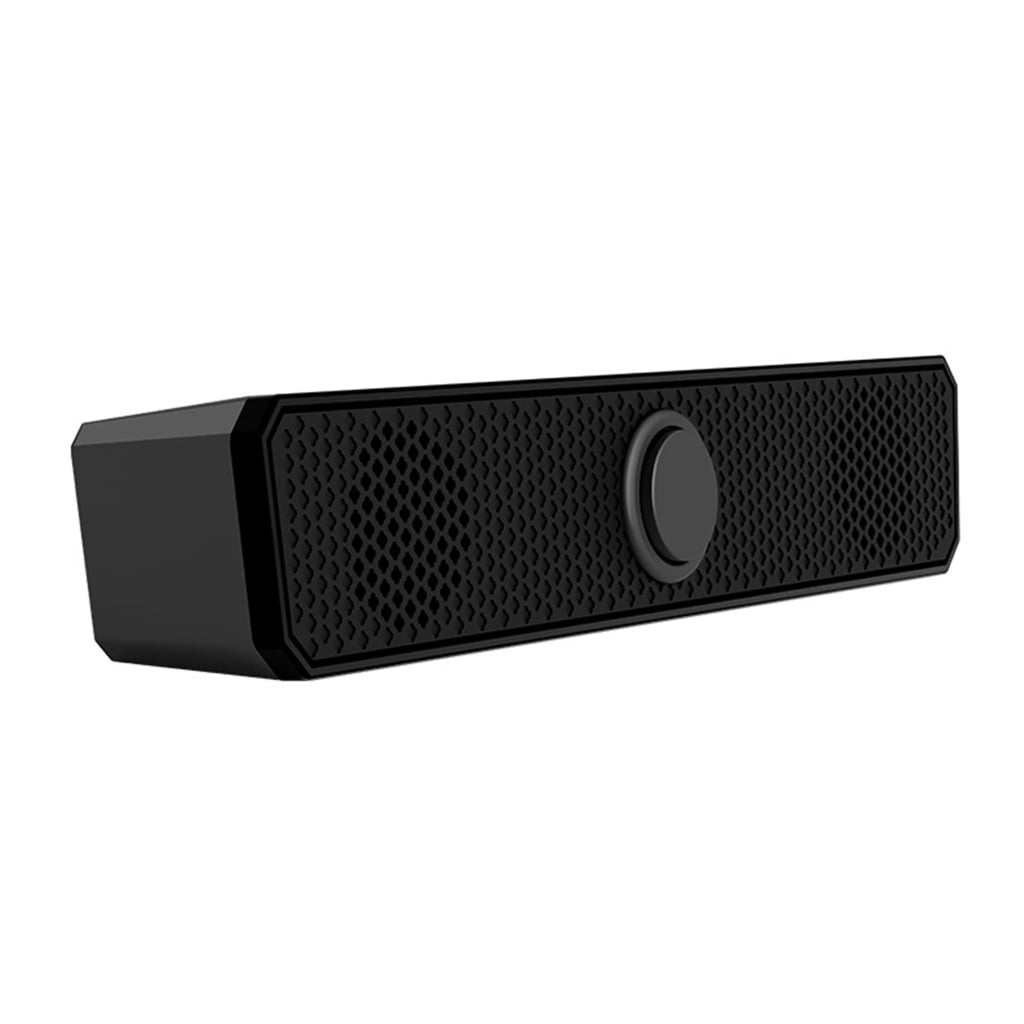 WINDLAND USB Powered Sound Bar with Subwoofer, Mini Sound Bar for PC ...