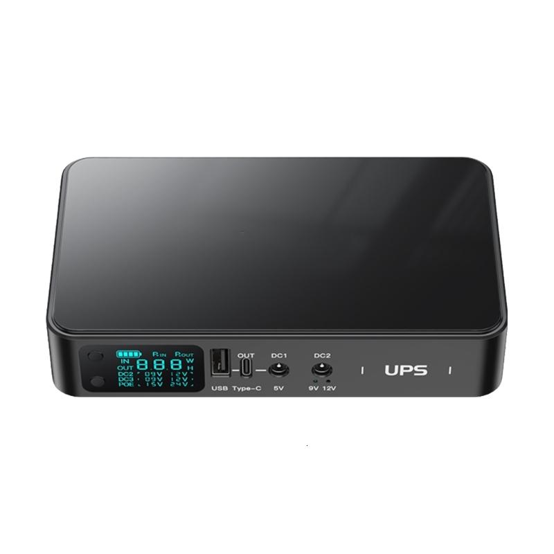 WINDLAND Mini UPS 5/9/12V Voltages Adjustment for Protecting Internet ...